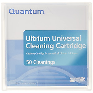 Quantum LTO Ultrium x 1 - Cleaning Cartridge (MR-LUCQN-01), Black