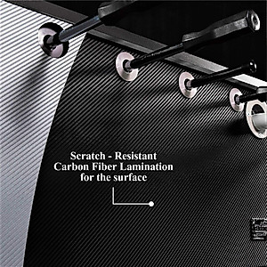 Soccer Foosball Table and Balls Set for Adults, Kids - Arcade Football Game Room Furniture 54 in