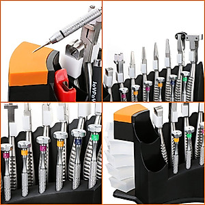 Deluxe 14pcs Optical Eyeglass Repair Tool Kit Stainless Steel Glasses Repair Set with 8 Pliers and 6 Screwdrivers