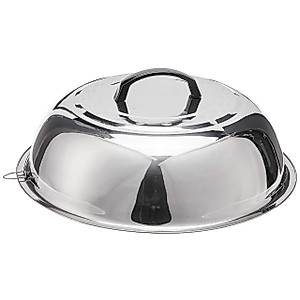 Winco WKCS-14 Stainless Steel Wok Cover, 13-3/4-Inch
