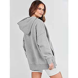 ANRABESS Hoodies for Women Oversized 2023 Fleece Casual Hooded Drop Shoulder Baggy Sweatshirt for Teen Girls Long Sleeve Fall Winter Warm Y2K Gym Outfit Fashion Preppy Clothes Pocket 1190-yanhui-S