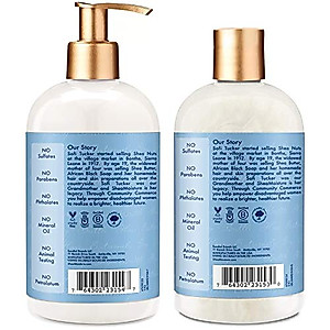SheaMoisture Hydrate & Repair conditioner For Damaged Hair Manuka Honey & Yogurt Shea Butter Shampoo and Conditioner 13oz