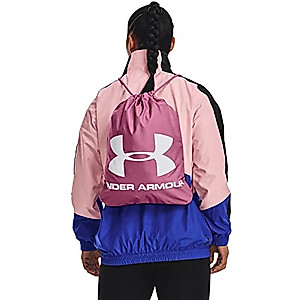 Under Armour Unisex-Adult Ozsee Sackpack , (669) Pace Pink / / White , One Size Fits All