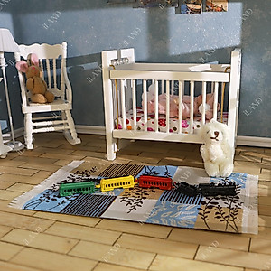 iLAND Miniature Dollhouse Furniture and Accessories for Dollhouse Nursery on 1/12 Scale (Lovely 14pcs)