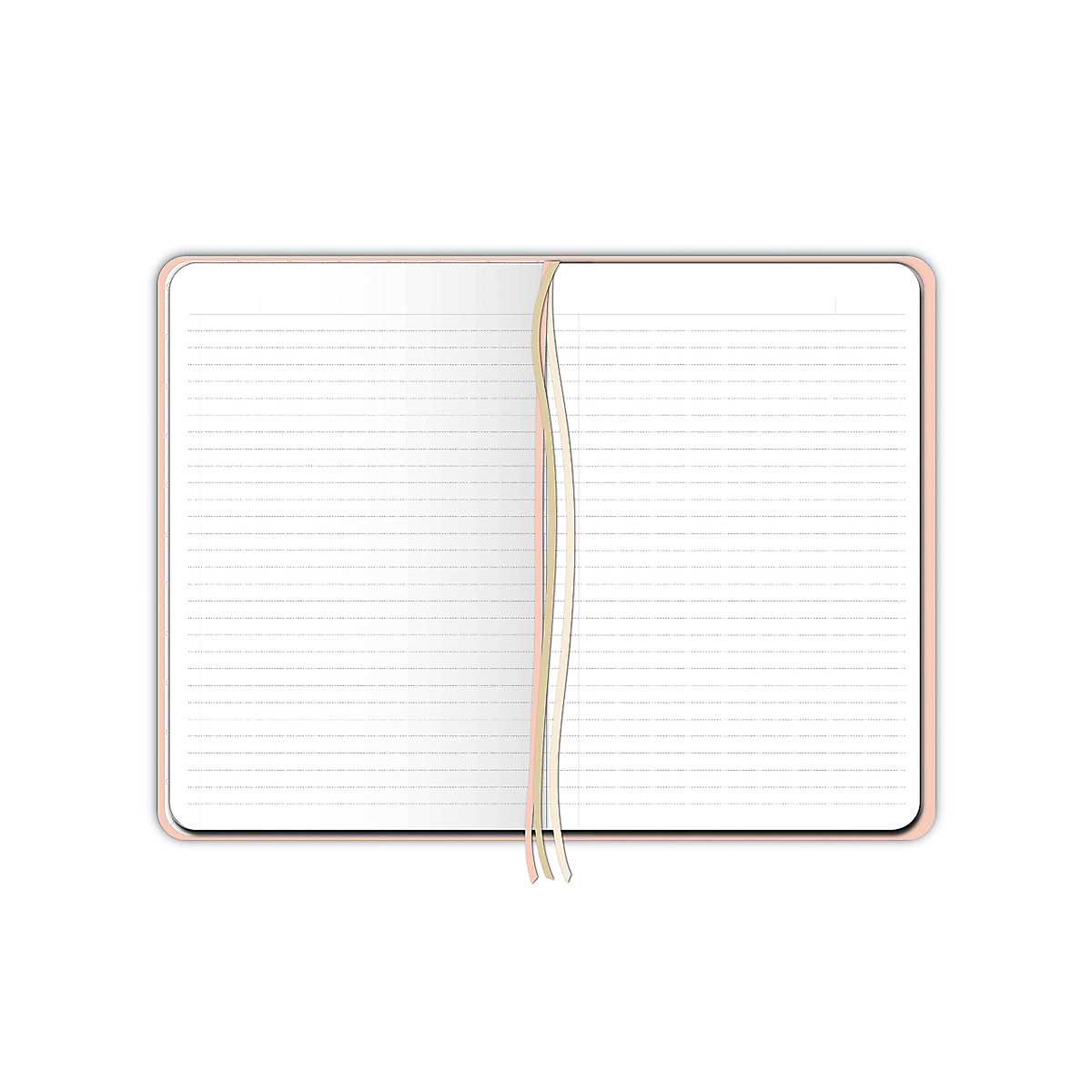 Southworth Medium Case Bound Journal, 5.5" x 8.25", Cashmere Sweet Heart Design, Premium 28 lb/105 gsm Paper, 160 Lined Sheets (91274)