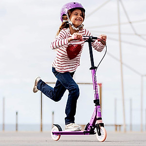 ygqtbc Adult Scooter 2019 Upgraded Kick Scooter Height-Adjustable Foldable Dual Suspension Rear Fender Brake Lightweight Aluminium Alloy Commuter 220lb Max Load Big Wheels Scooter for Adults Teens