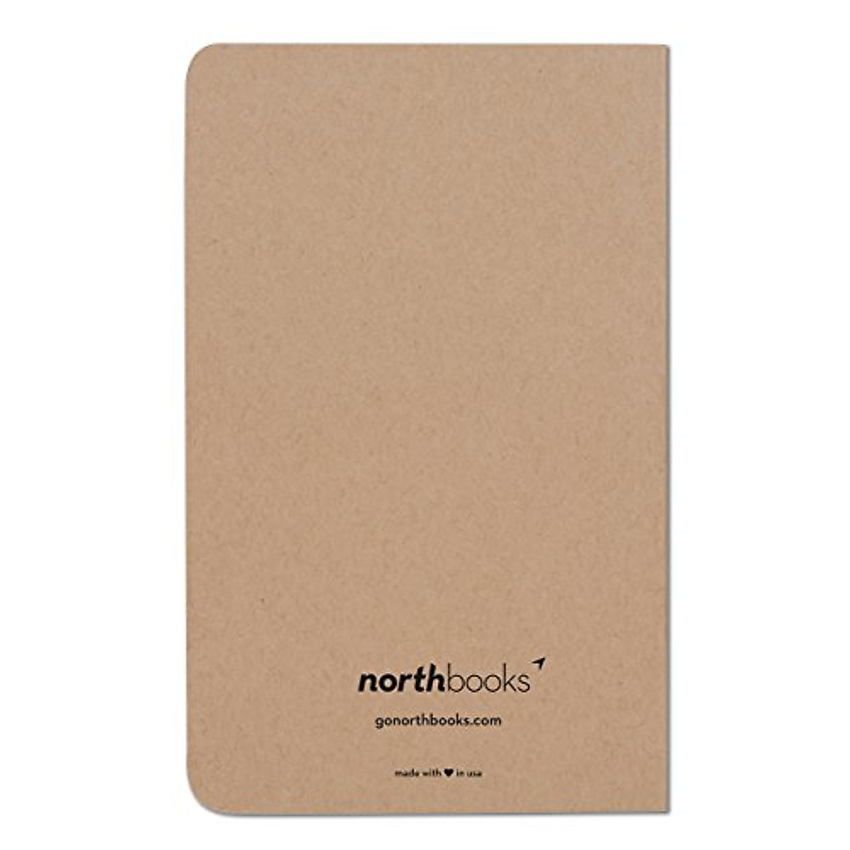 Northbooks Dotted Bullet Notebook Journal | 5x8 Dot Grid Journals | Soft Cover Eco-Friendly Premium Recycled Cream Color Paper 96-Pages | Made in USA