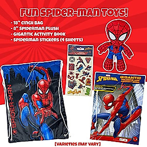Spider-Man Easter Gift Basket For Kids Already Filled - Easter Care Package Gift Pack Bundle Prefilled With Easter Eggs Candy Chocolate for Girls Boys Young Children Grandchildren Toddlers