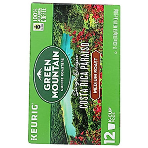 GREEN MOUNTAIN Costa Rica Paraiso K Cup, 12 ct