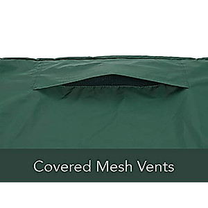 Covermates Air Conditioner Cover - Light Weight Material, Weather Resistant, Elastic Hem, AC & Equipment-Green