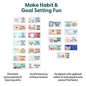 The Peanutshell Toddler Chore Chart | Reward Chart for Kids | 58 Pieces