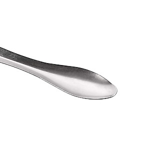 uxcell Micro Scoop Stainless Steel Reagent Sampling Lab Spoon Spatulas for Laboratory 105/125/140mm 3in1 3Pcs