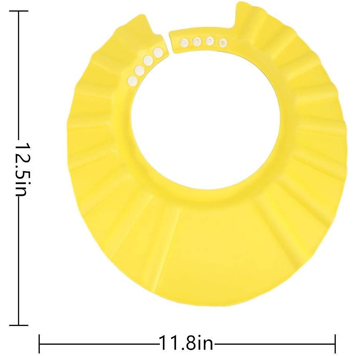 3Pack Baby Shower Cap Bath Visor for Toddlers Shampoo Cap Shower Protection Hat - Adjustable Soft Hair Washing Guard, Bath Shield Visor Hat,Eyes and Ears Head Protection for Baby, Kids, Children