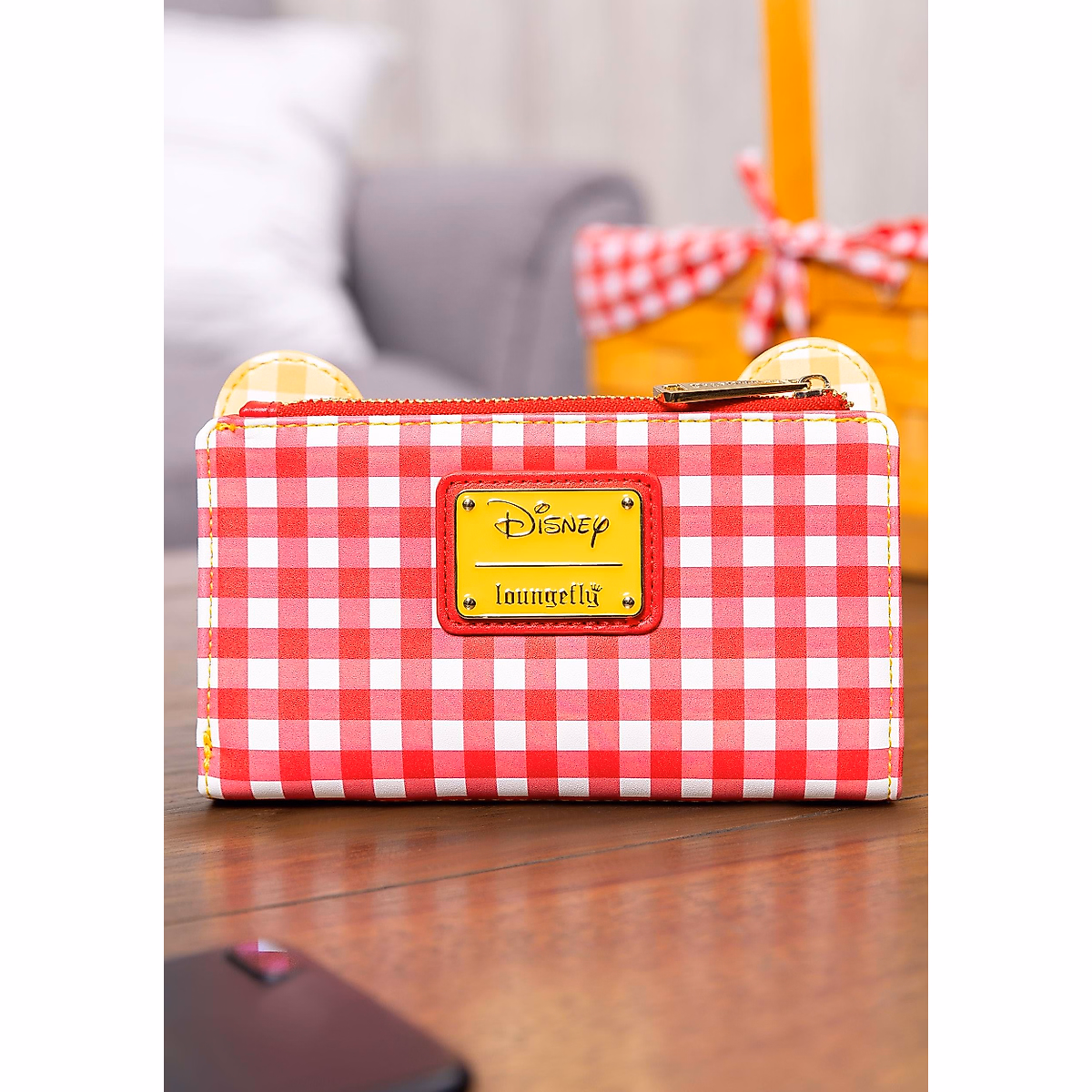 Loungefly Disney Winnie The Pooh Gingham Wallet