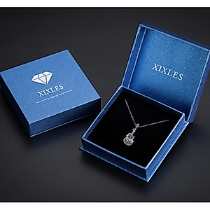 XIXLES Guitar Urn Necklace For Ashes 925 Sterling Silver Musical Guitar Memorial Pendants Necklace,Guitar Cremation Keepsake Jewelry For Men Women Guitarist