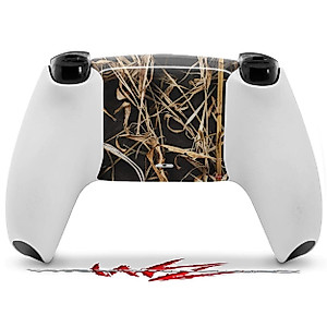 WraptorSkinz Skin Wrap compatible with Sony PS5 DualSense Controller WraptorCamo Grassy Marsh Camo Dark Gray (CONTROLLER NOT INCLUDED)