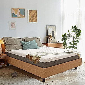 Giantex Memory Foam Mattress, 8 inch Mattress Full with Gel Infused Memory Foam & Bamboo Charcoal Foam for Cool Refreshing Sleep, Medium Firm, Hybrid Bed Mattress in a Box