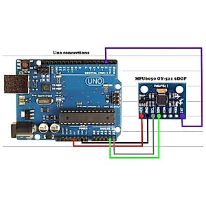 Gy-521 MPU-6050 MPU6050 Module 3 Axis Analog Gyro Sensors+ 3 Axis Accelerometer Module