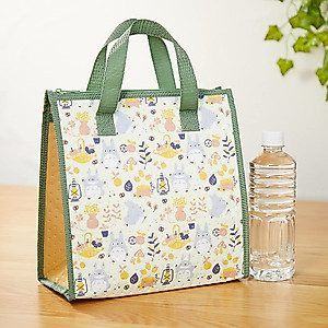 Skater My Neighbor Totoro Thermal Insulated Lunch Bag with Zip Closure - Foraging