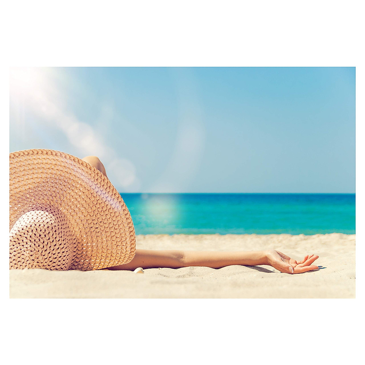 La Bella Donna Natural Mineral Women's Waterproof SPF 50 Powder Sunscreen with Exclusive Dial System Dispensing Brush | NON-NANO | NON-CHEMICAL | REEF SAFE - 5g (Fair Skin)