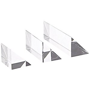 United Scientific PAR123 Clear Acrylic Right-Angles Prism Set