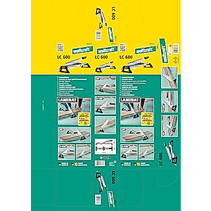 wolfcraft LC 600 Laminate Cutter I 6937000 I The Precise and high-Performance Laminate Cutter