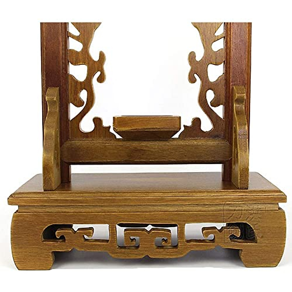 LUCKNIGHT Display Stand Vertical Sword Holder Wood Sword Rack Samurai Sword Stand Display Stand Sword Stand