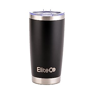EliteCo 20oz Travel Mug | Insulated Coffee Mug | Stanley Cup BPA Free Lid Stainless Steel Tumbler
