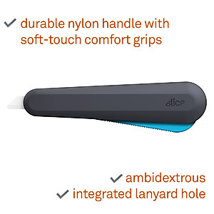 Slice 10564 Smart-Retracting Squeeze-Trigger Utility Knife, Industrial & Commercial Grade, 1 Pack