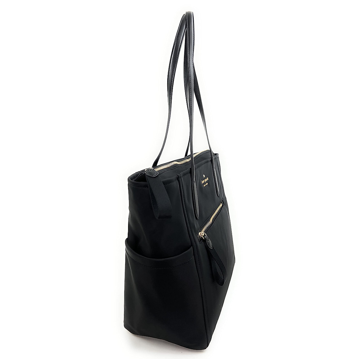 Kate Spade New York Large Chelsea Nylon Satchel (Black)