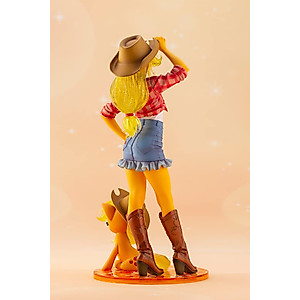 Kotobukiya My Little Pony: Applejack Limited Edition Bishoujo Statue, Multicolor