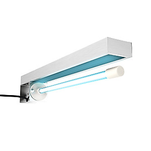 Pure UV Whole House PCO UV-C Light system with Activated Carbon filter with magnet for HVAC Ac air conditioning coil. 16.75" long
