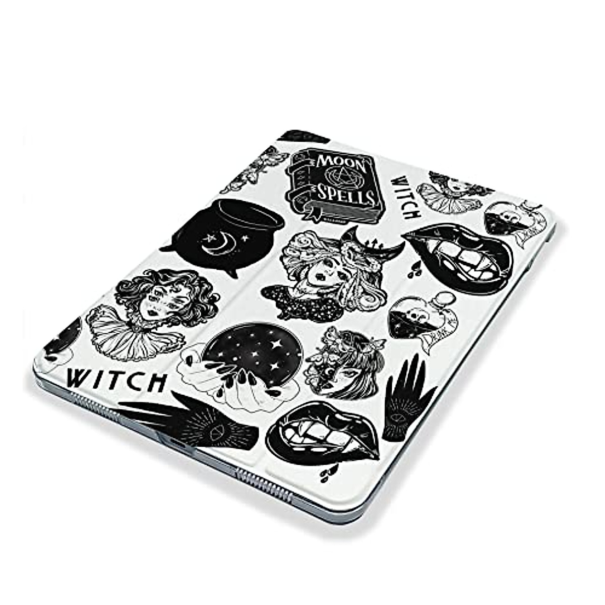 Halloween Witch Witchcraft case Compatible with iPad Mini Air Pro 7.9 8.3 9.7 10.2 10.9 11 12.9 inch Pattern Cover New 2022 2021 Trifold Stand 3 4 5 6 7 8 9 Generation 606 (11" Pro 1/2/3 gen)