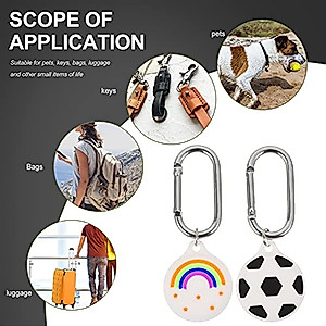 Mikikit 2pcs Portable Shockproof Tracer Covers Locator Cases Tracer Cases Covers Tracer Cases