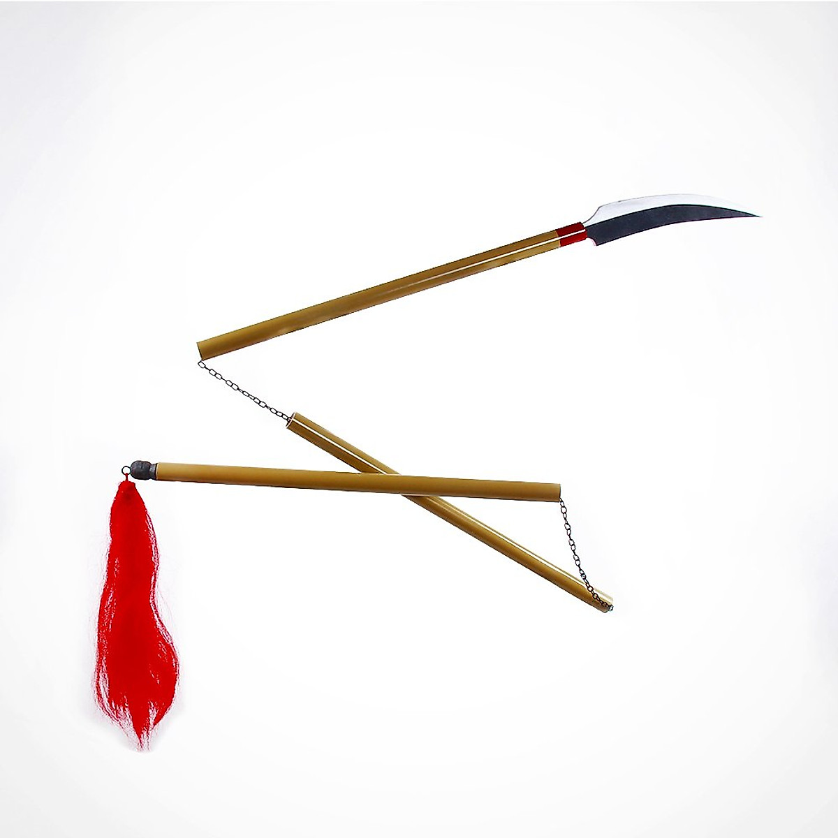 Mtxc Animation Cosplay Prop Weapon Madarame Ikkaku Hoozukimaru Shikai Toy Yellow