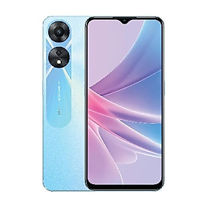 Oppo A78 Dual-SIM 128GB ROM + 8GB RAM (GSM only | No CDMA) Factory Unlocked 5G Smartphone (Glowing Blue) - International Version