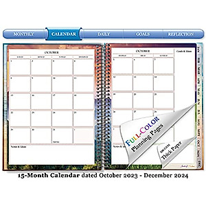 Tools4Wisdom 2024 Planner - October 2023-2024 Planner - 15 Month - Hardcover