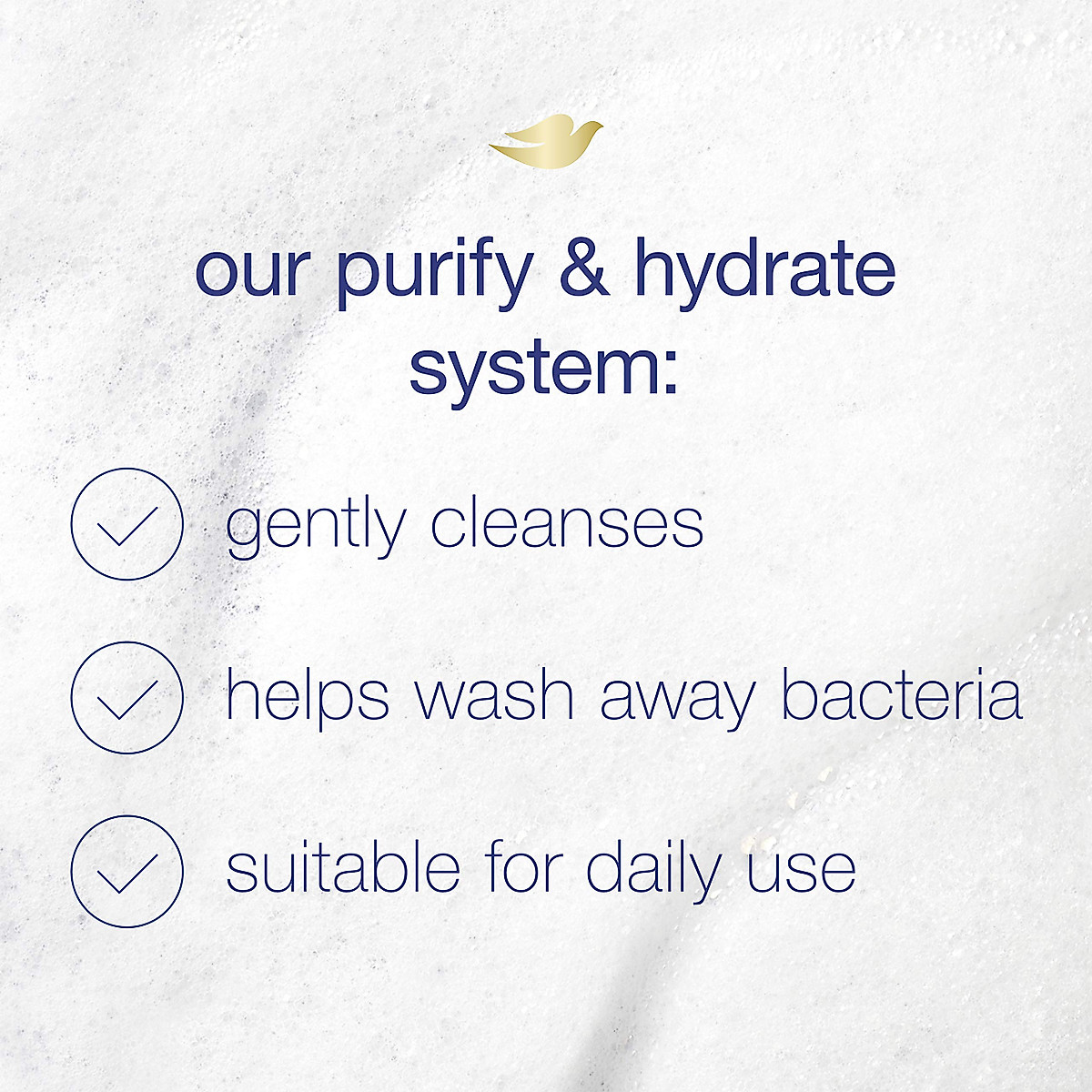 Dove Care & Protect Shampoo for Dry Hair Purify & Hydrate Hair for Dryness Protection 12 oz