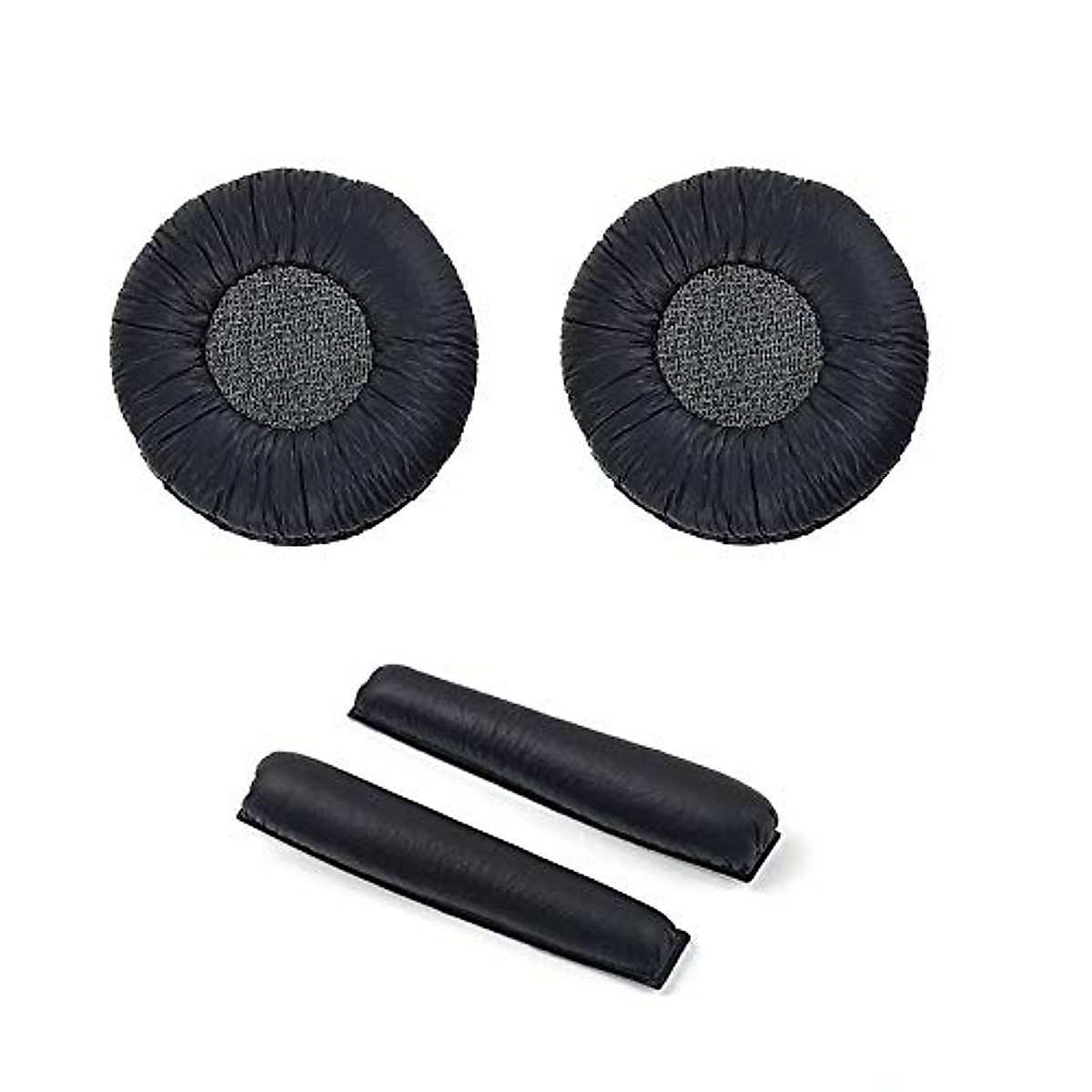 Soft Leather Headphone Ear Pads Cushion Pads for Sennheiser PX200 PX80 PC36 PX100 PMX100 PMX200 PXC300 PXC250 Earpads SENINHI (Black)