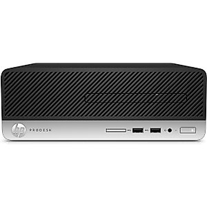 HP Business Desktop ProDesk 400 G6 Desktop Computer - Intel Core i3 9th Gen i3-9100 3.60 GHz - 4 GB RAM DDR4 SDRAM - 256 GB SSD - Small Form Factor