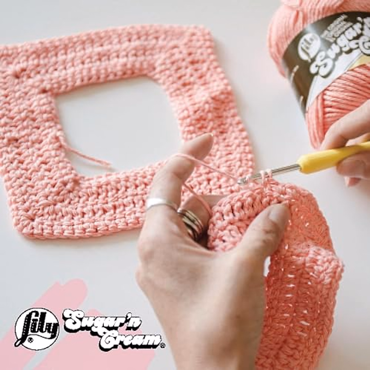 Lily Sugar Desert Rising Yarn, 2 oz, Ombre