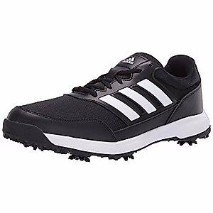 adidas Men's Tech Response 2.0 Golf Shoe, Black, 13 Wide US