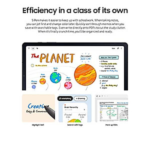 SAMSUNG Tab S6 Lite S Pen - Oxford Gray - EJ-PP610BJEGUJ