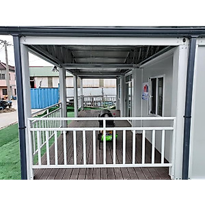 Careonic Luxury Prefab Villa – 3-Bedroom Portable Home, 2024 Edition, Multifunctional Single Layer Design for House or Office Use, Includes Living Room, Kitchen, Bathroom & Balcony