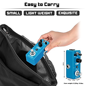 Rowin Compressor Pedal Ultimate Comp Guitar Effect Pedals True Bypass