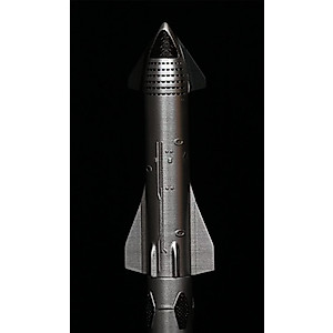 SpaceX Starship Rocket Model Super Heavy Rocket BFR Model Decoration Desktop Home Office Ornaments, 12.5 inches