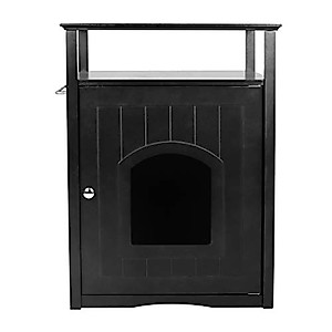 Merry Pet Cat Washroom/Night Stand Pet House – Hidden Litter Box Furniture