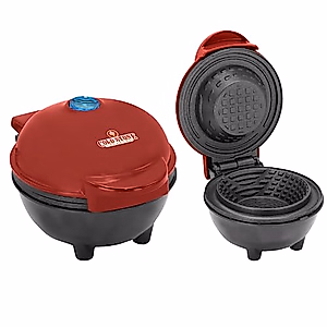 Cold Stone Creamery Waffle Maker, Mini Waffle Bowl Maker, Electric, Nonstick, 4 inch cooking surface