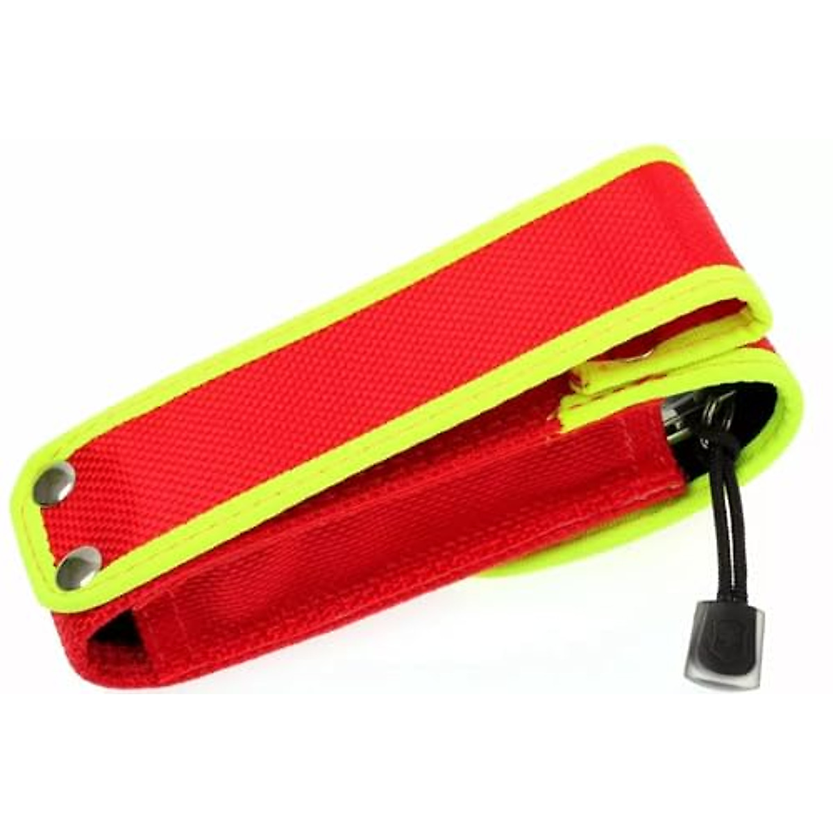 Victorinox Rescue Tool with Nylon Pouch Swiss Army Knife, 13 Functions, Swiss Made Pocket Knife with Seatbelt Cutter and Glass Saw - Fluorescent Yellow