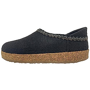 HAFLINGER Zigzag Clog - Black, 46